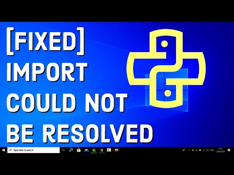 How To Fix Import Could Not Be Resolved From Source Pylance