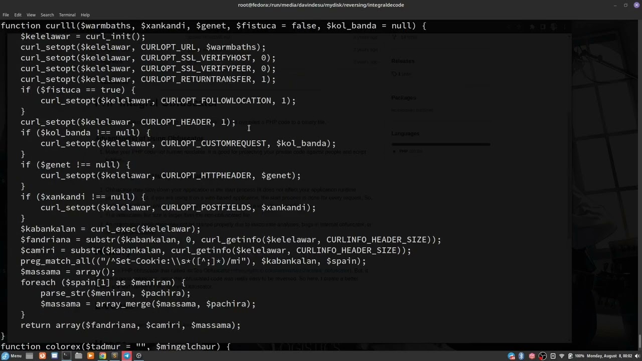 [DEMO] Php Tool: Decode php integral Obfuscator