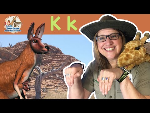 Zoo Crew Alphabet Show | Kangaroos and Letter K