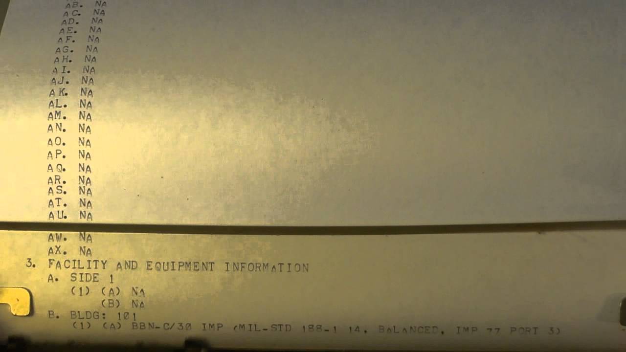 AN/UGC-25A Teletypewriter (Teletype Model 28RO Compact) 100wpm