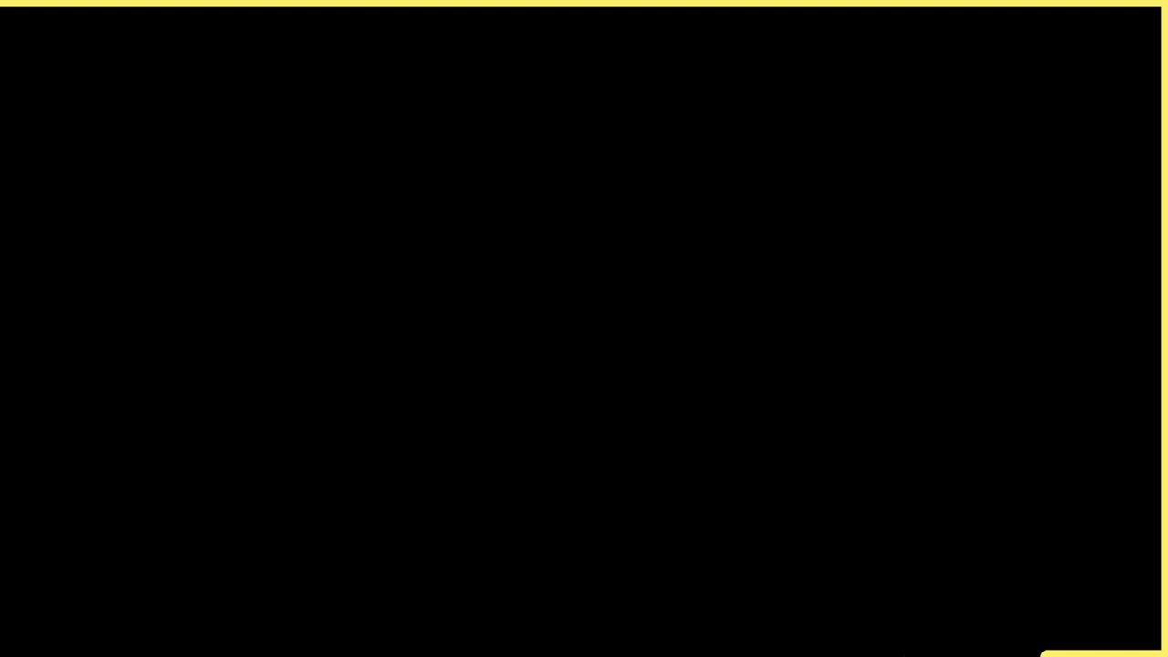 [4K] 45 Seconds Countdown Border Only - Black Background