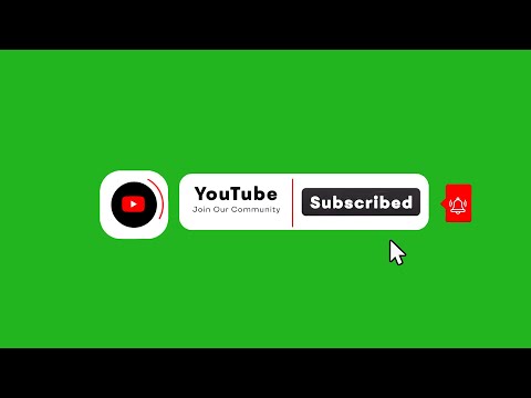 Top 10 Green Screen YouTube Subscribe Button | Free Download | No Copyright