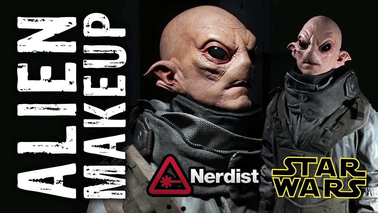 Starwars Alien Makeup Timelapse for Nerdist.