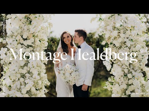 Montage Healdsburg Wedding Video | Emily & Torben | California, U.S.A.