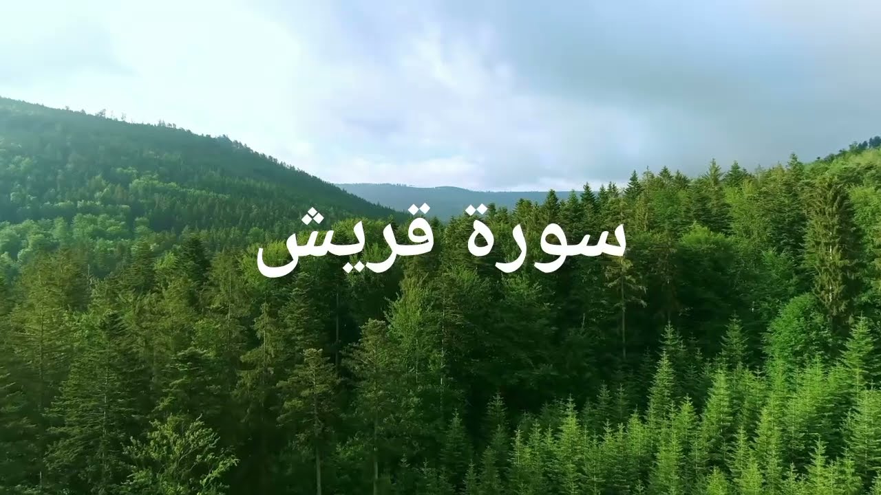 Surah Al Quraysh The Tribe Quraish Beautiful recitation by Mishary Alafasy