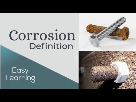 What is Corrosion ? .. Definition of corrosion ... #science #chemistry #class10
