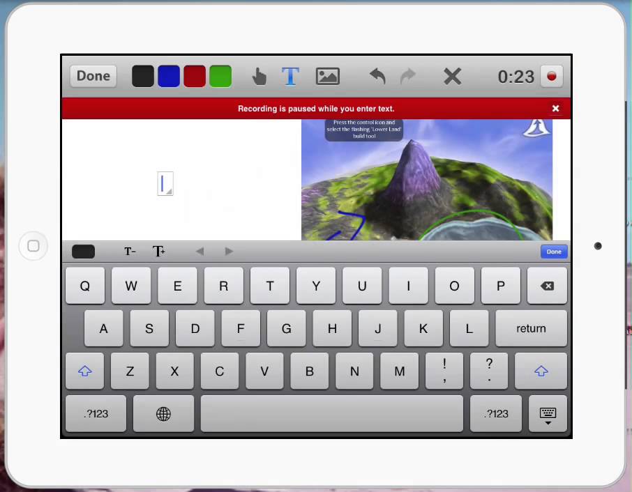 educreations app tutorial 2 using features