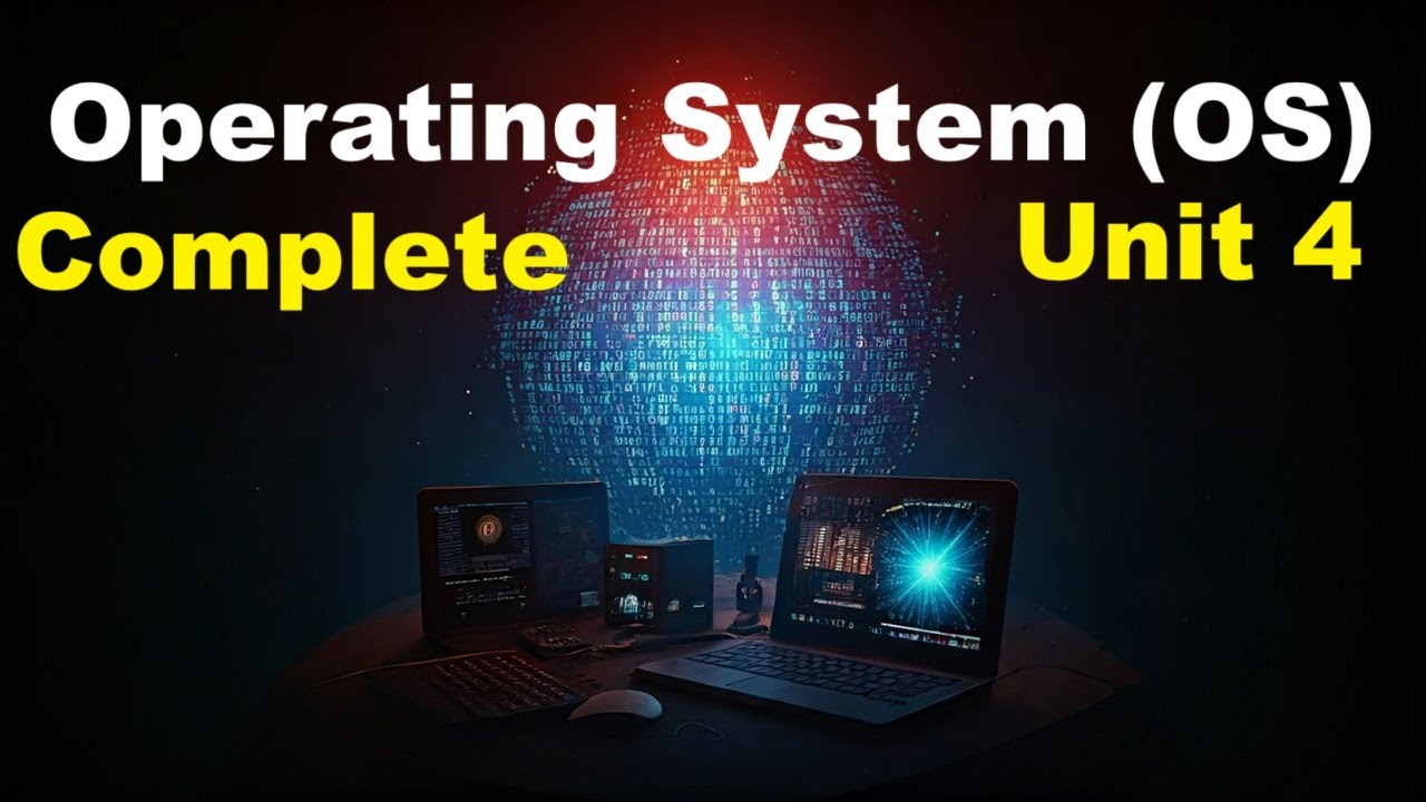 Complete Unit 4 | In One shot | Operating System (OS) | BCA 4 Semester | MIC