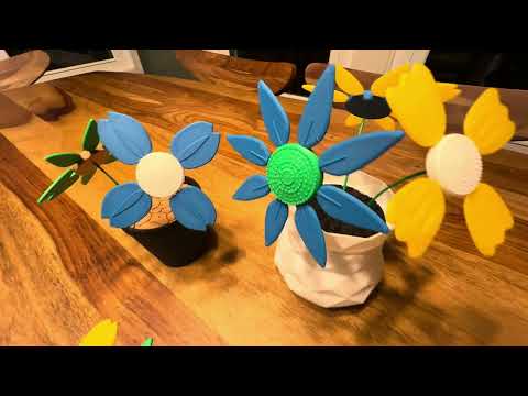3MF file Filament Flower - Giftable, Modular Spring Flower Kit 🪢 ・3D ...