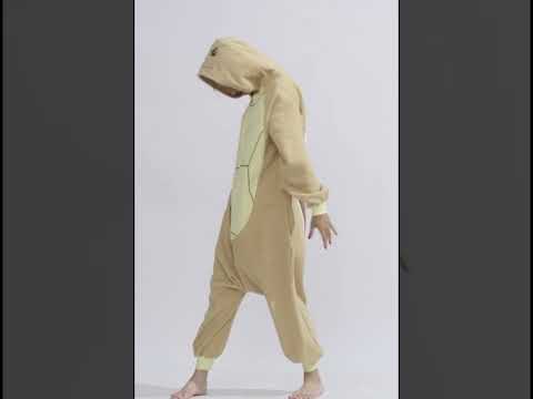 Adult turtle Onesie One Piece Pajamas Costume Animal Cosplay Sleepwear Jumpsuit Loungewear