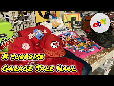 It isn't garage sale season yet, but it's starting to warm up