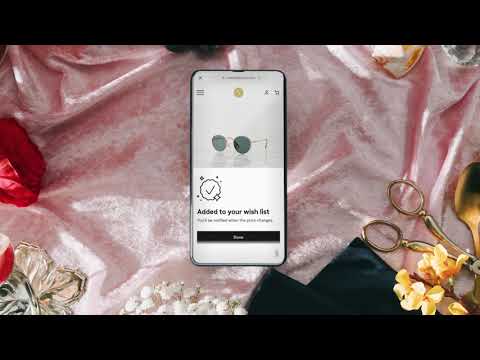 Klarna app | Australia | How to create a wish list