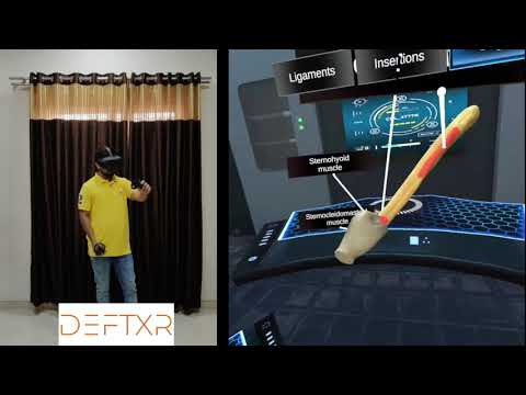 DeftXR Medical Education & Training in Virtual Reality (VR)
