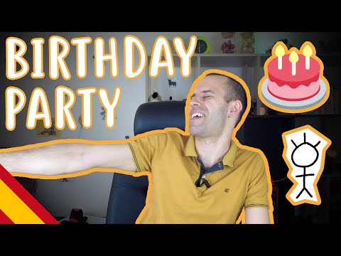 It's Carlitos's birthday! - Beginner Spanish