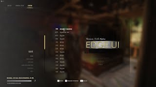 Edge UI - Progress at Skyrim Special Edition Nexus - Mods and Community