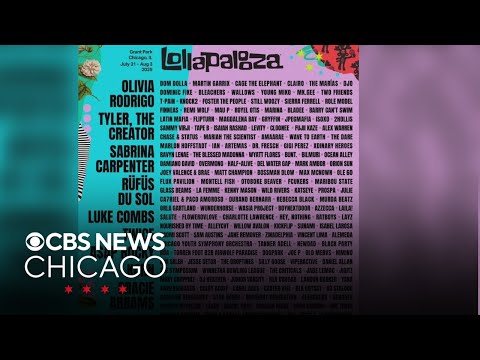 Lollapalooza 2025 lineup announced