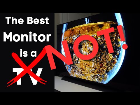 5 Reasons You Should NOT Use a TV as Your Computer Monitor (ft. LG OLED TV)
