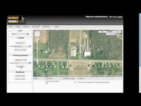 How to do Location Tracking and Geozones for your DEWALT MOBILELOCK