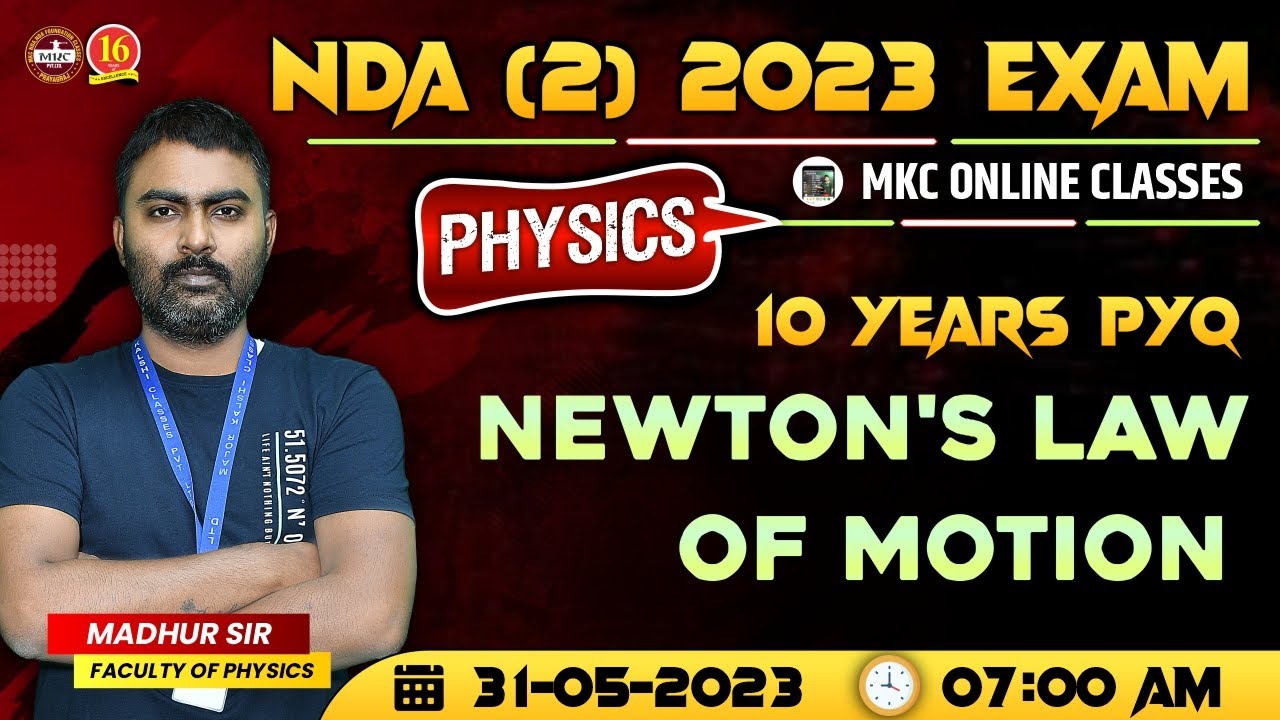Understanding Newton's Laws of Motion: A Comprehensive Guide for NDA ...