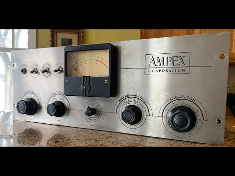 Ampex 351 1950s Tube Microphone Preamplifier Modded for | Reverb
