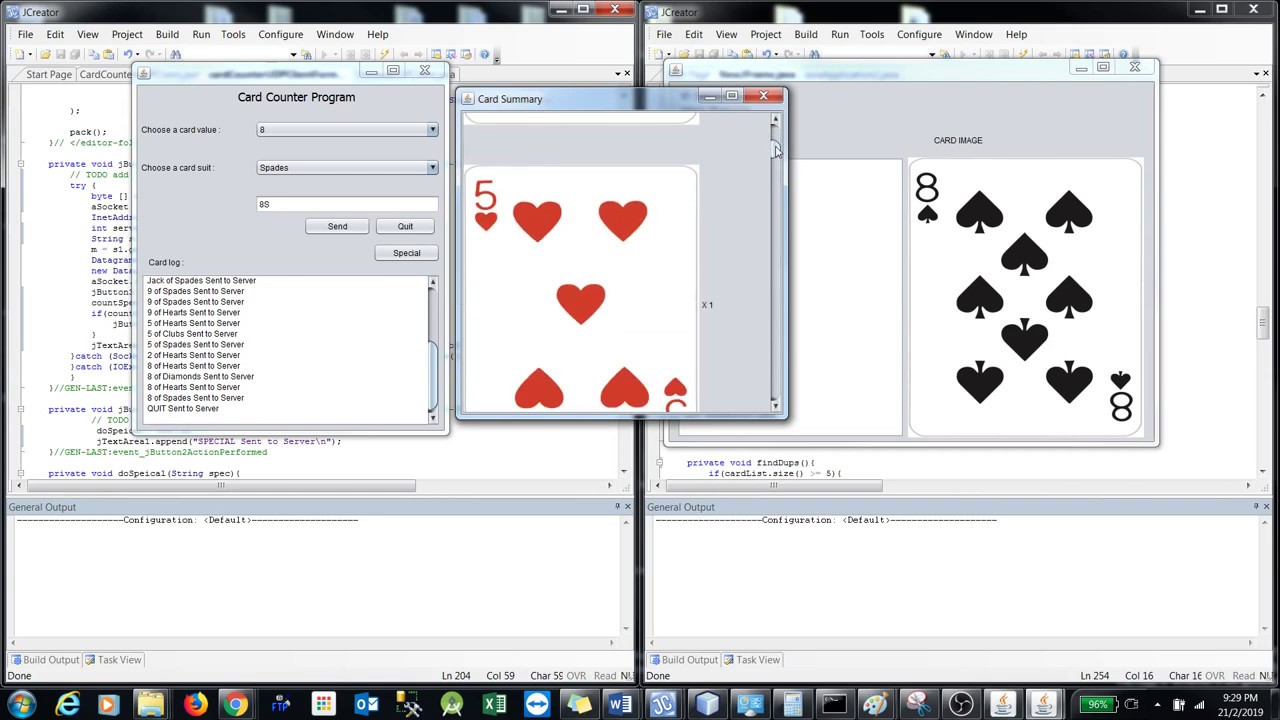 Video Demonstration of UDP Client Server program in Java with Code