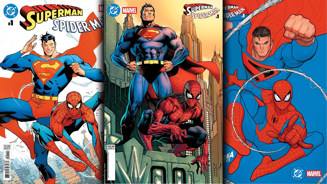 BREAKING! DC Comics Announces new SUPERMAN SPIDER-MAN Crossover!