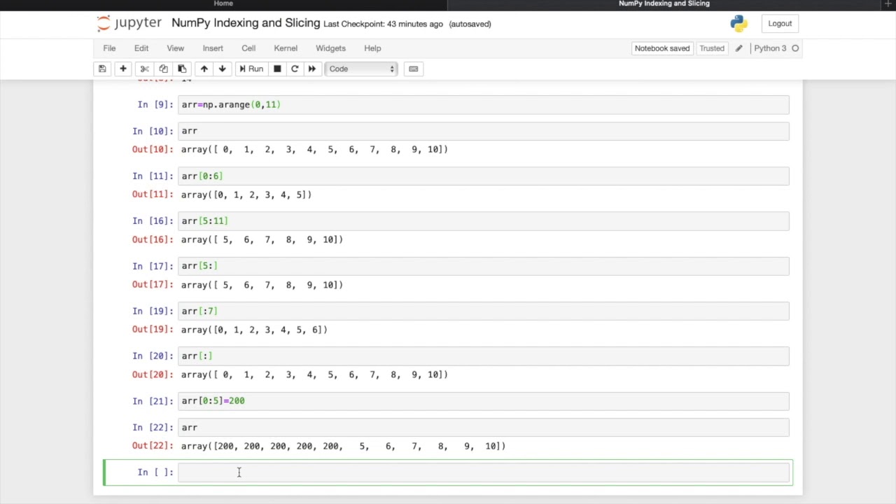 Python NumPy Tutorial part-3| NumPy Array |Python Tutorial For Beginners | Machine Learning Tutorial