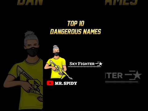 Top 5 Stylish Name || Free Fire Stylish Name || FF Names #vairalshort #tending