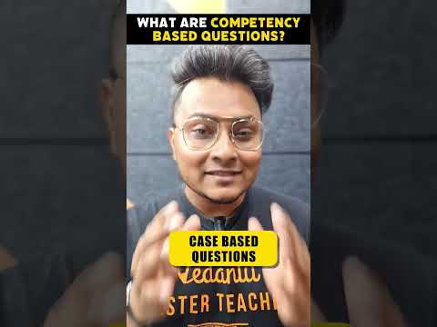 What are Competency Based Questions?🤔 | CBSE Competency Based Questions Class 9 & 10 #CBSE2024