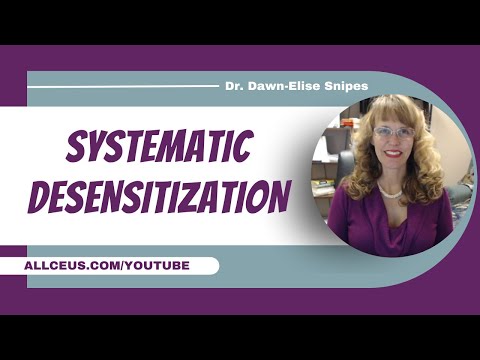 Exposure Therapy or Systematic Desensitization | CBT Counseling Skills