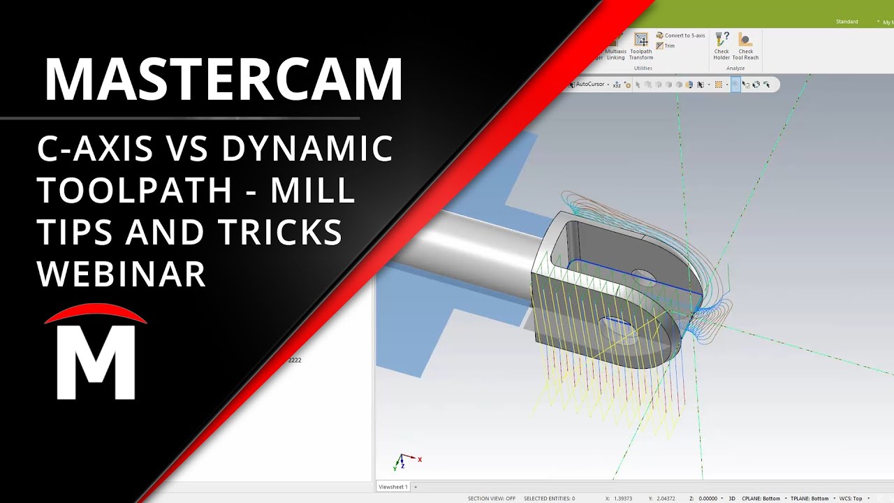 C-Axis vs Dynamic Milling Toolpaths - Tips & Tricks for the Mill Programmer