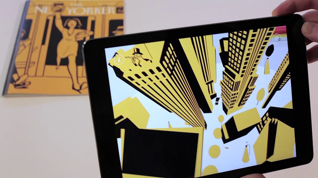 The New Yorker - Innovators Issue AR Cover | Nexus Studios