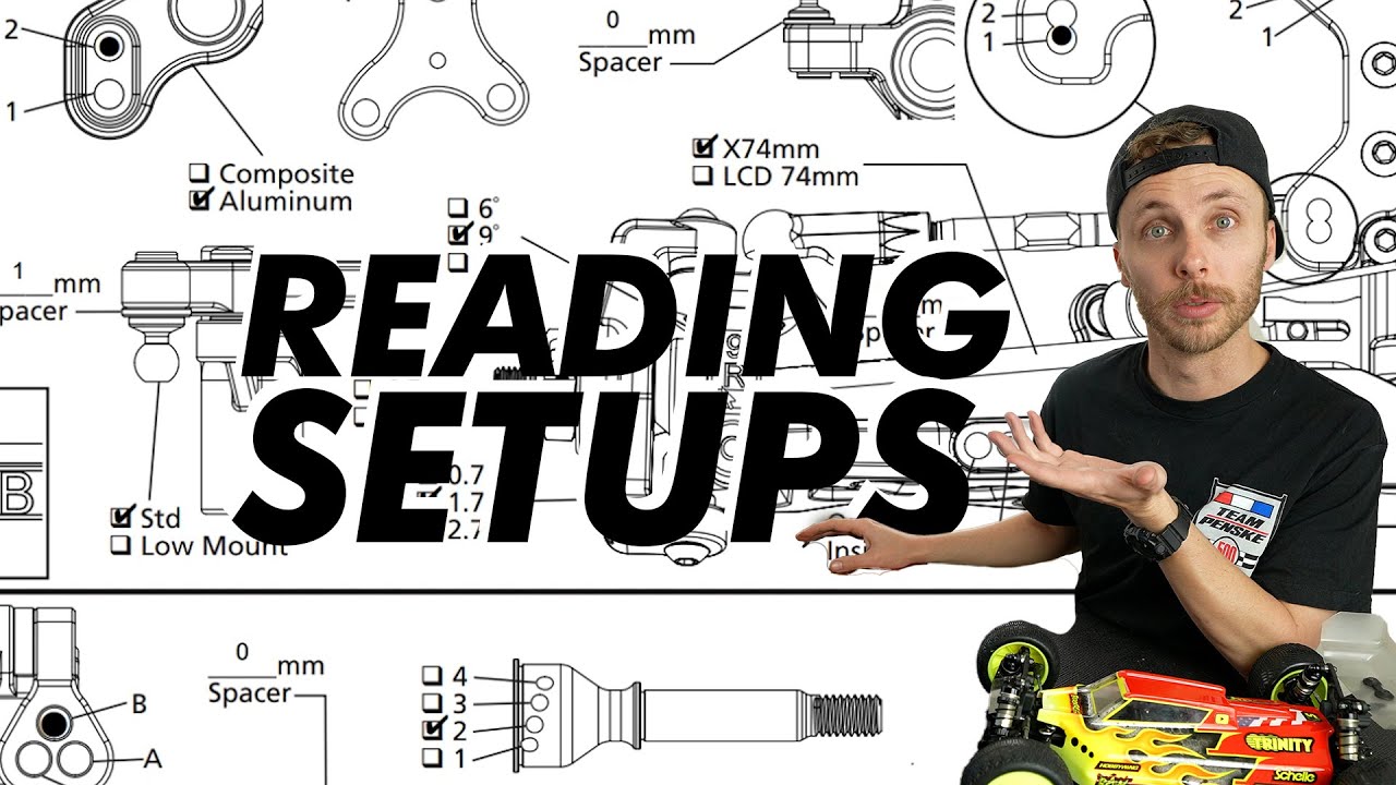 How to: Read a RC setup sheet #rccars #rcracing