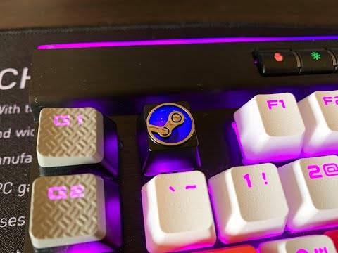 Steam Community :: Video :: STEAM LOGO KEYCAP 스팀 로고 키캡