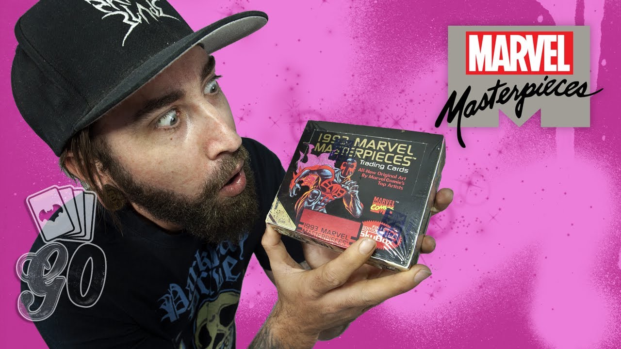 1993 Marvel Masterpieces Factory Sealed Box