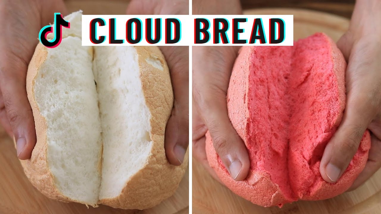 Cloud Bread Recipe (TikTok Trending) - The Cooking Foodie Cloud Bread Recipe (TikTok Trending) - The Cooking Foodie