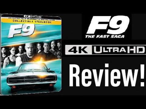 F9 The Fast Saga (2021) 4K UHD Blu-ray Review!