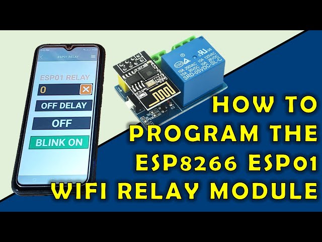 Esp8266 wifi modules - Esp8266-01 Wth Relay Board Wholesale Trader from Pune