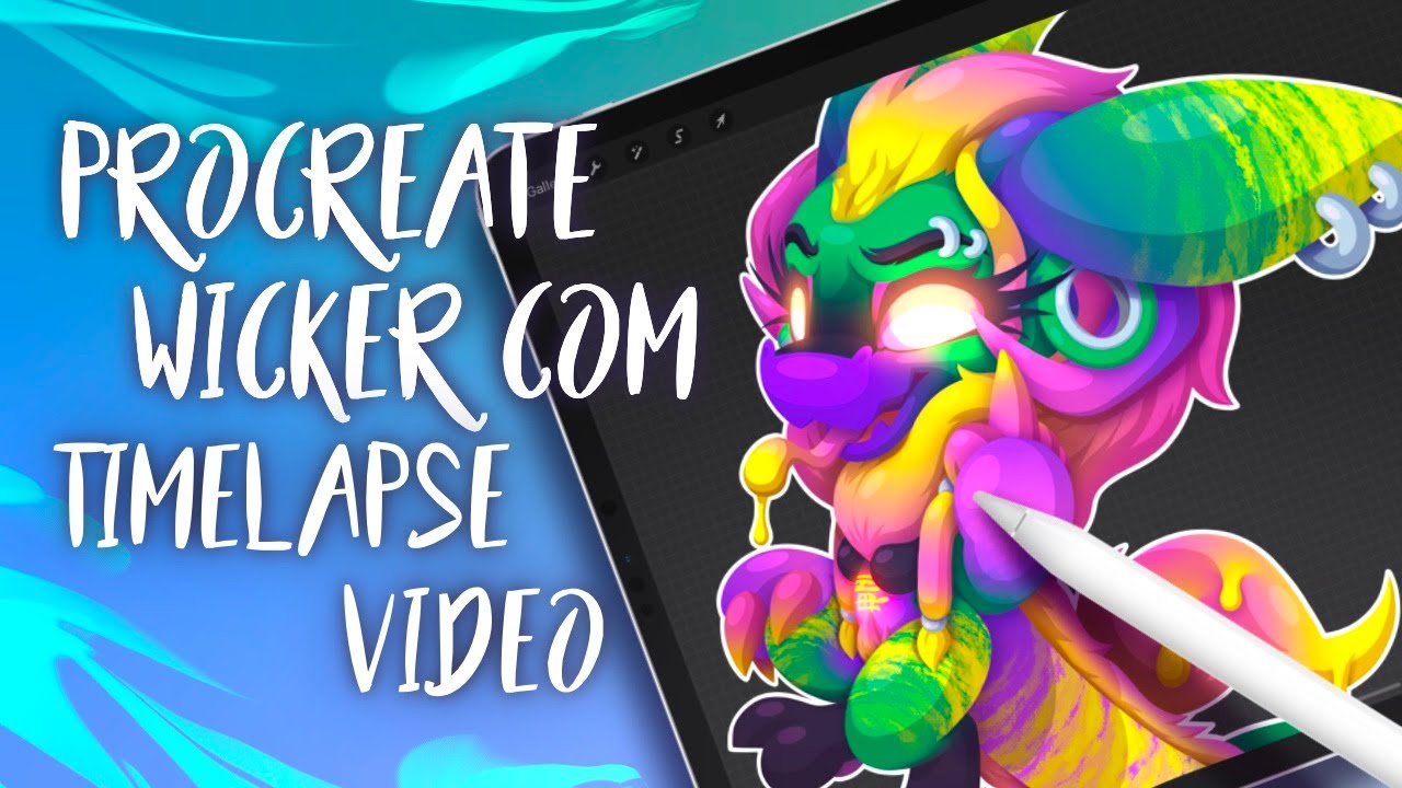 Chibi Wickerbeast Commission Timelapse