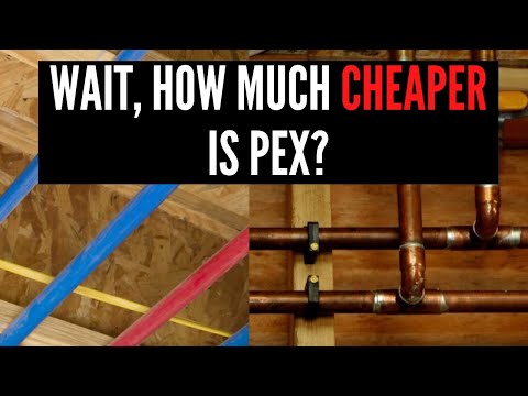PEX (plastic) vs Copper Tubing: What is Better? | What a Master Plumber Would Install in His House