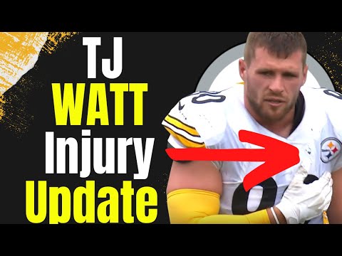 Pittsburgh Steelers Breaking News: TJ Watt INJURY Update.