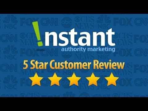 Instant Authority Marketing
Amazing
5 Star Review by Rebecca N.