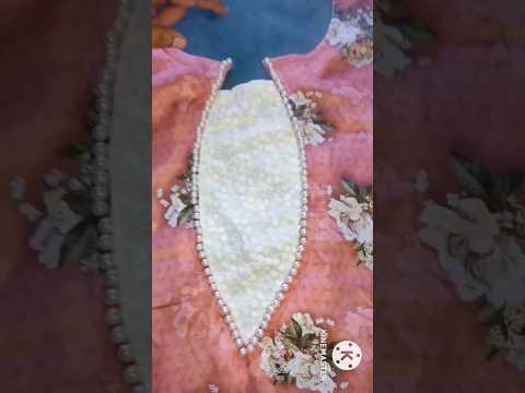 pakistani neck cutting and stitching inspired by pintrest #youtubeshorts