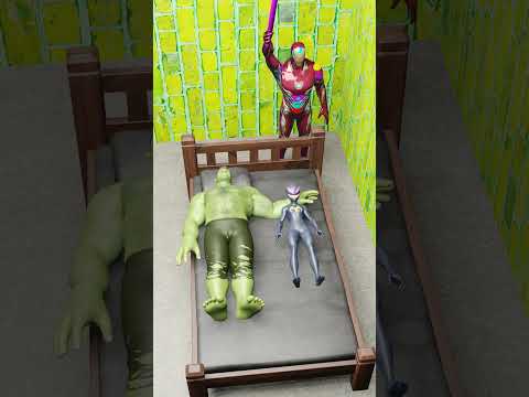Venom vs Hulk vs Ironman | Ironman Hit Venom | Marvel Animation Studios. #shorts