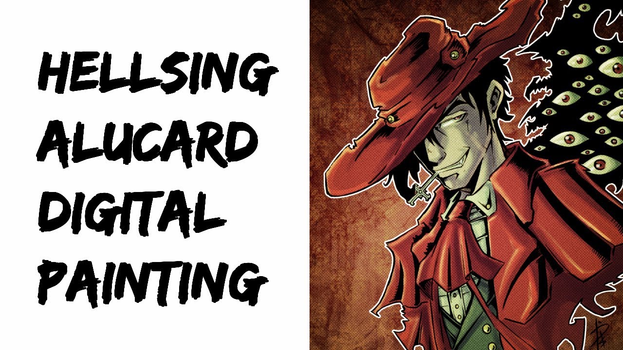 Hellsing - Alucard (Digital Painting)