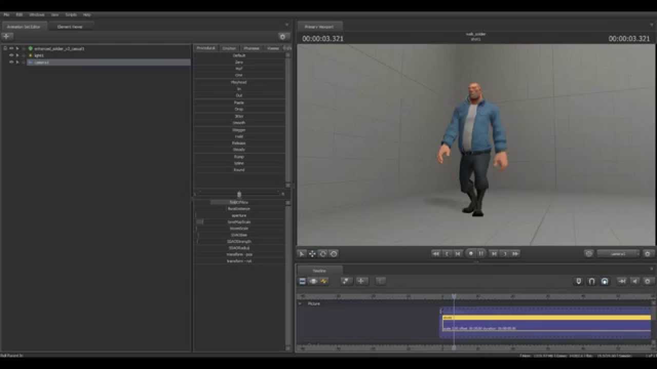 [SFM] Walking cycle timelapse part 2