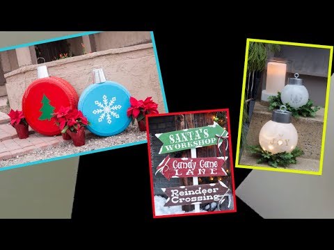32 Classic Country Ideas for Outdoor Christmas Decorations