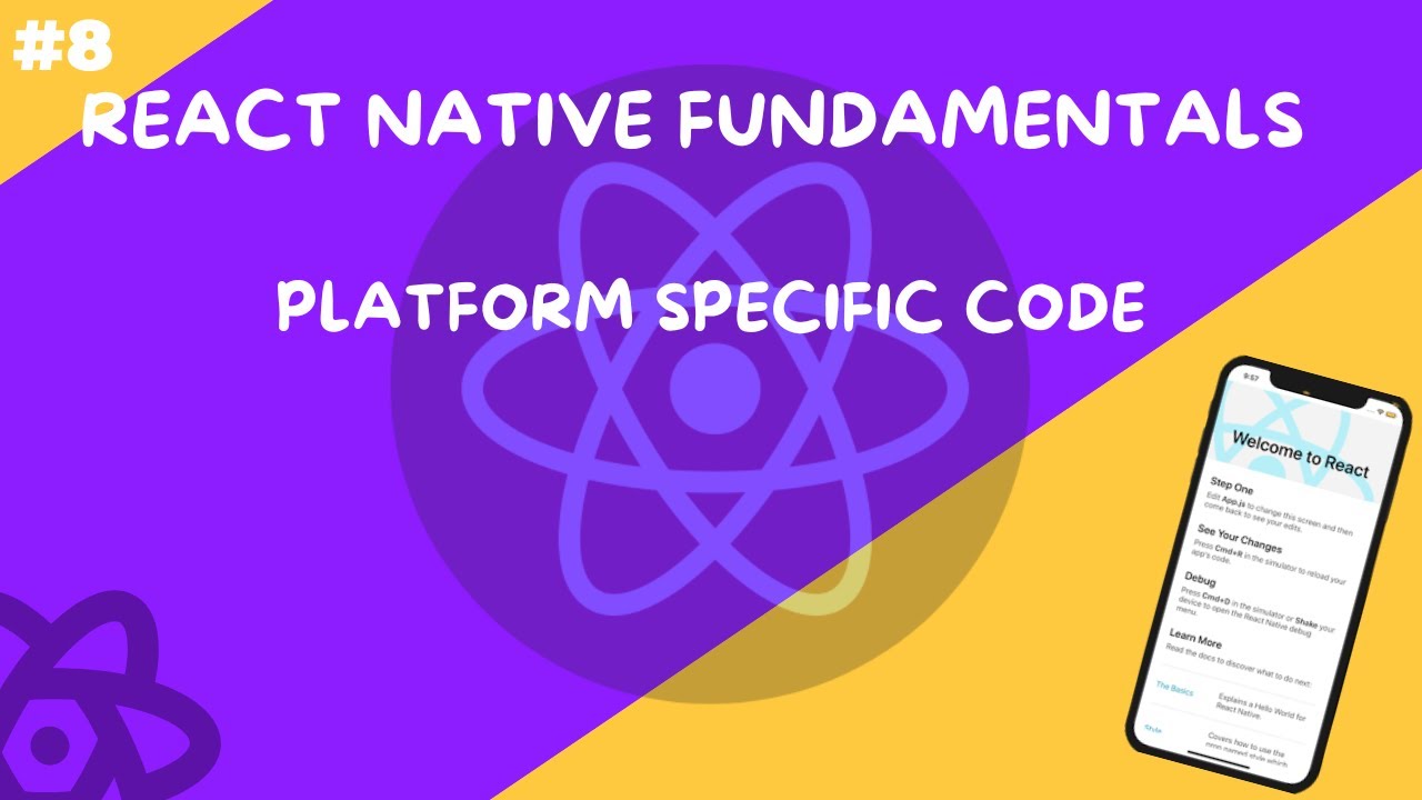 React Native Fundamentals - Platform Specific Code