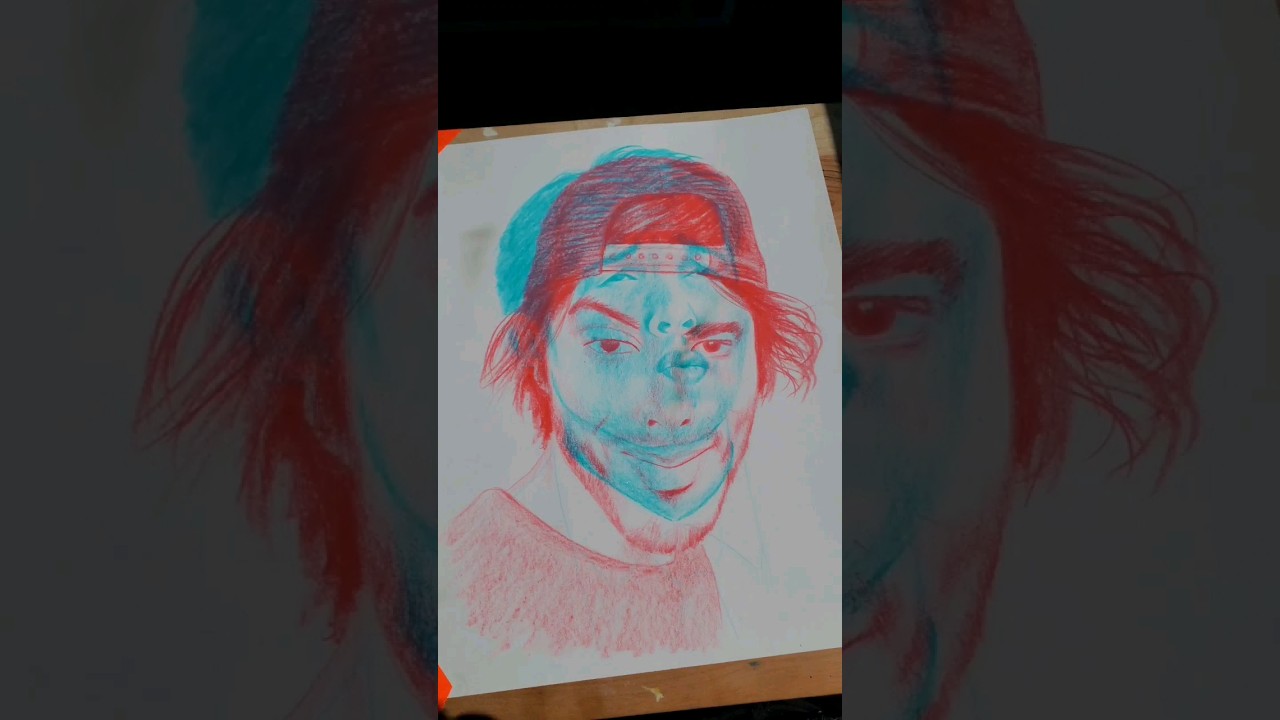 Hago dibujo que Cambia de Forma cuando lo miras con Lentes 3D