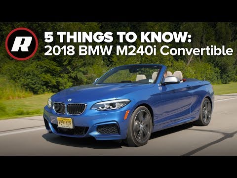 2018 BMW M240i Convertible: 5 things to know